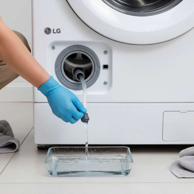 How to Drain LG Washing Machine: Quick & Easy Guide