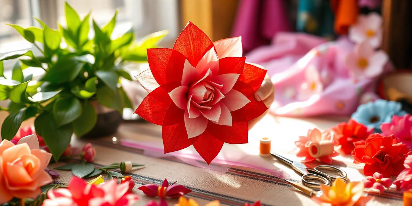 How to Make Fabric Kanzashi Flowers: Step-by-Step Guide