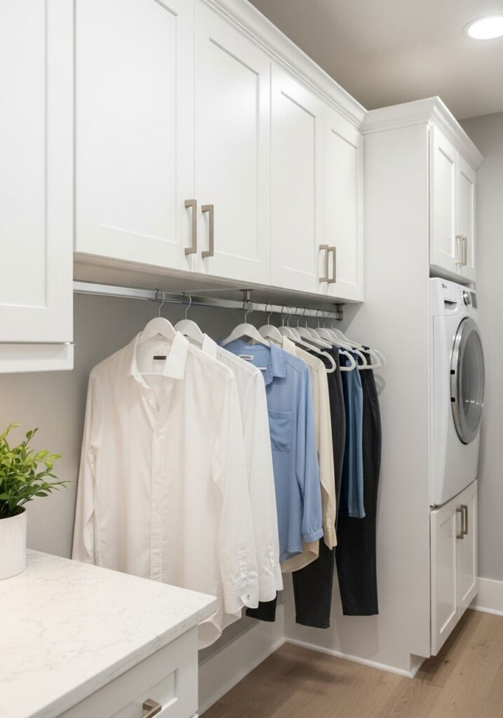 15+ Laundry Room Clothes Hanging Ideas for a Functional and Stylish Space