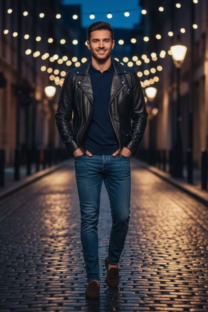 16 Leather Jacket Outfits for Men: Timeless Looks for Every Style