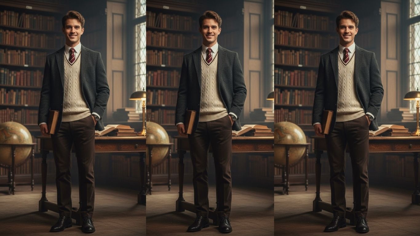 16 Dark Academia Outfits for Men: Timeless Intellectual Style