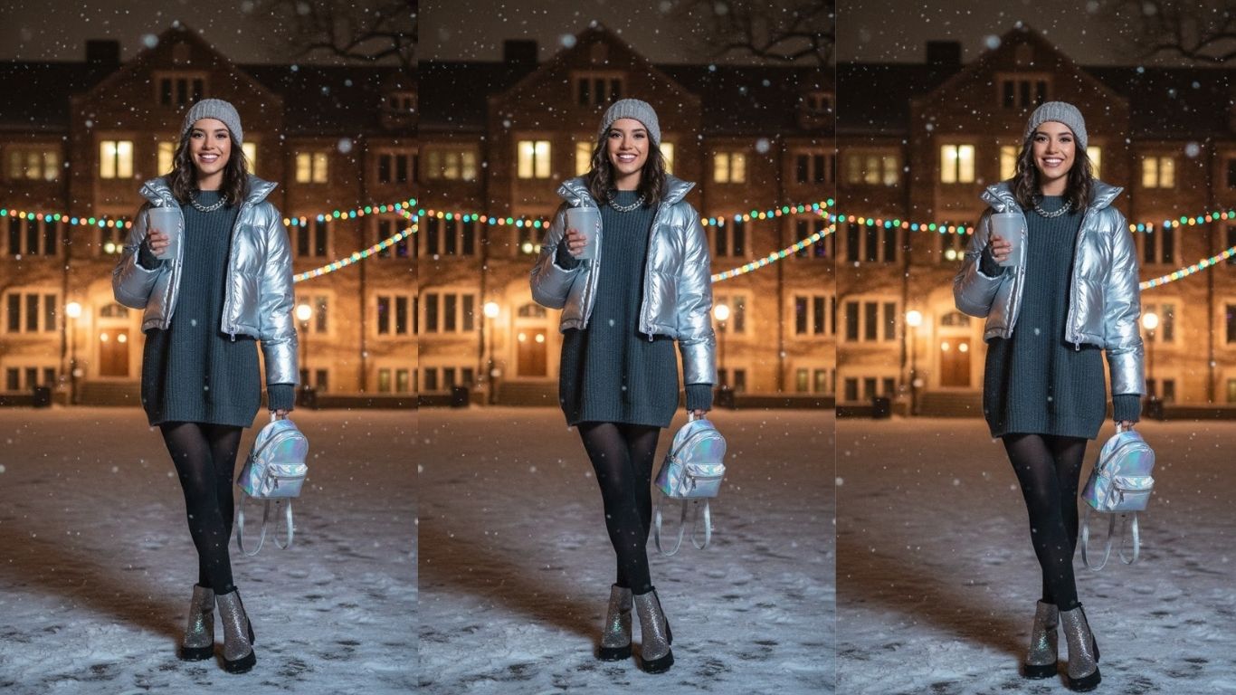 15 Winter College Party Outfit Ideas to Try: Campus Cool Nights