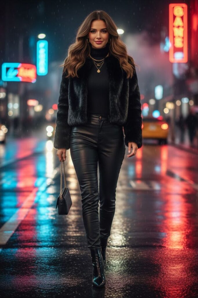 15 Black Winter Going Out Outfits That Are Chic & Stylish